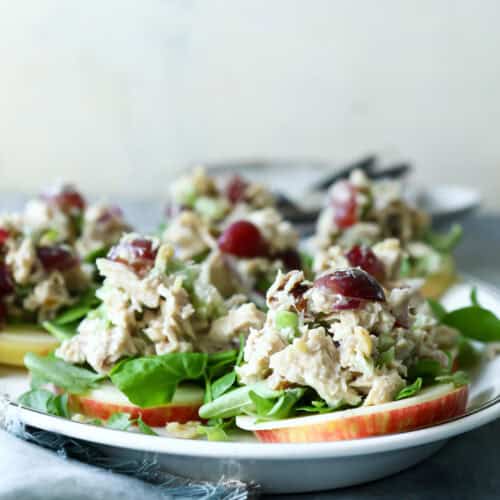 Tuna Salad Apple Sliders - Cooking with Ereka