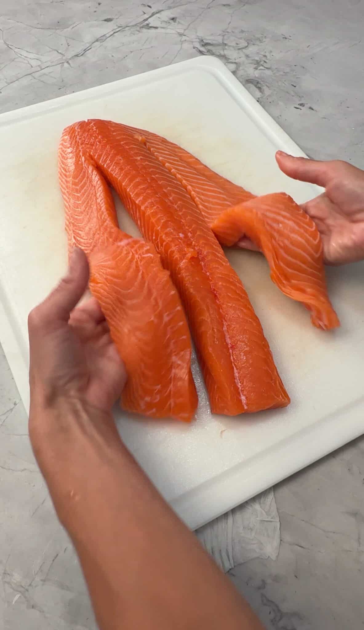 Easy One-Pan Braided Salmon - Cooking with Ereka