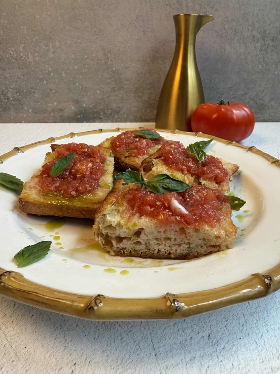 Easy Pan Con Tomate - Cooking with Ereka