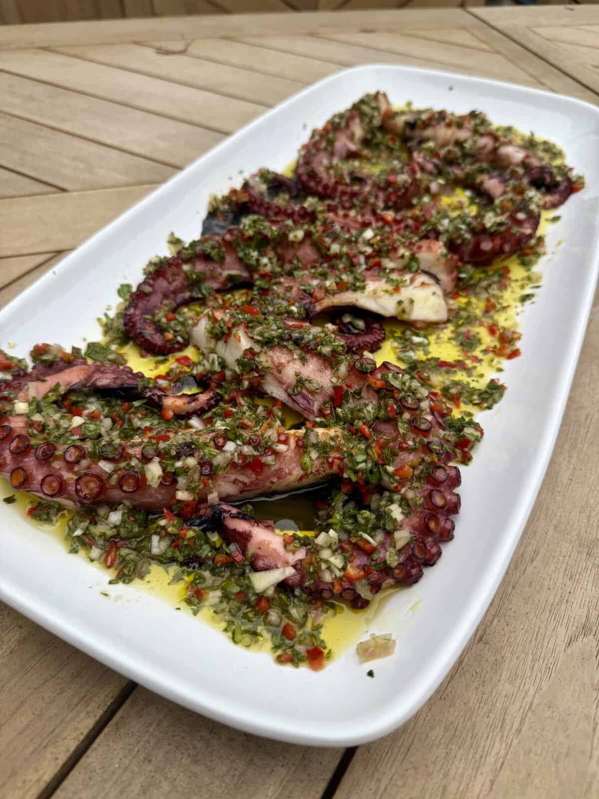 Grilled Octopus - Cooking with Ereka